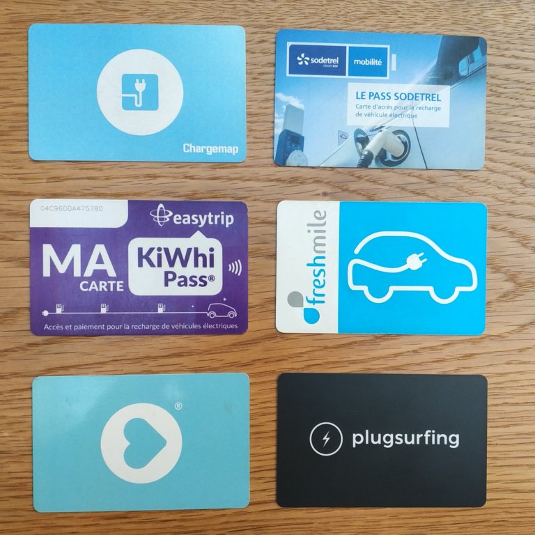 Les cartes de recharge pour voiture électrique - Beev