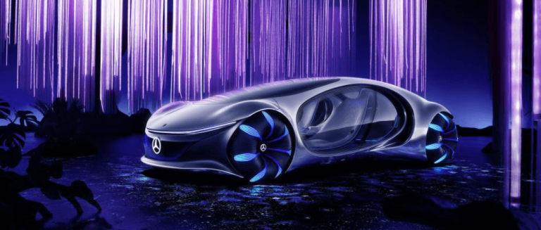 Vision AVTR, the Mercedes concept car from Pandora - Beev